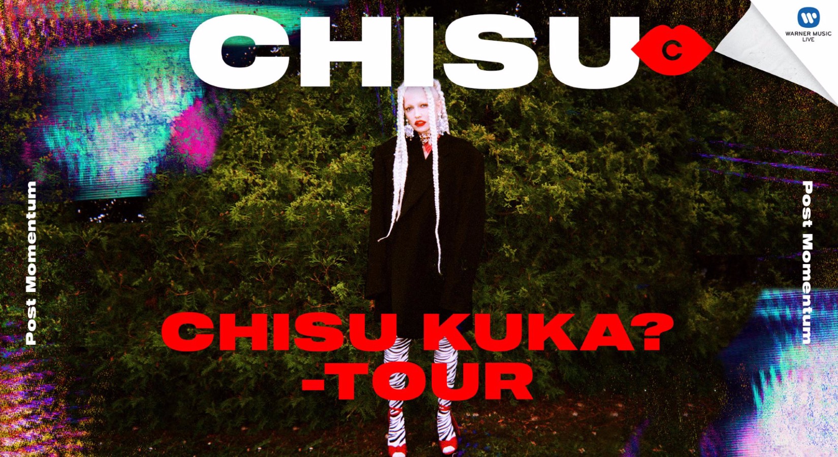 SIIRTYNYT 20.8. / POSTPONED TO 20.8. Chisu - 28.10.2021 - G Livelab Tampere